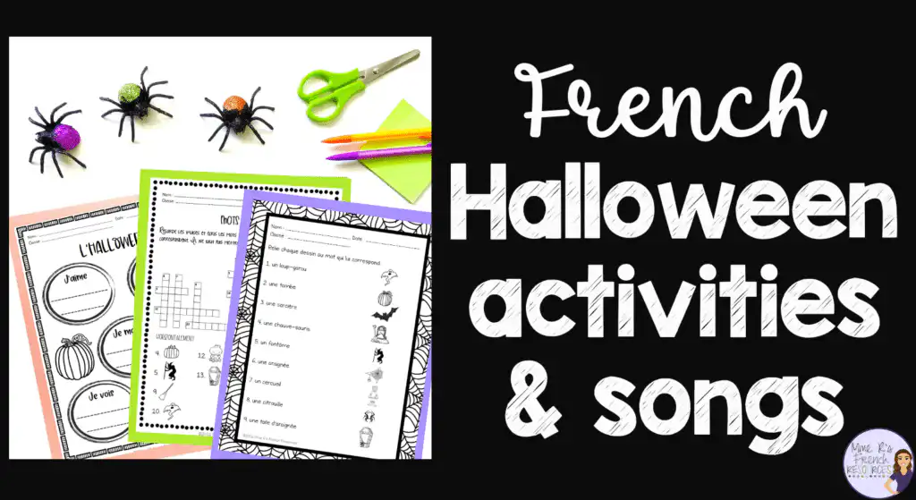 Fun French Halloween activities - Mme R's French Resources