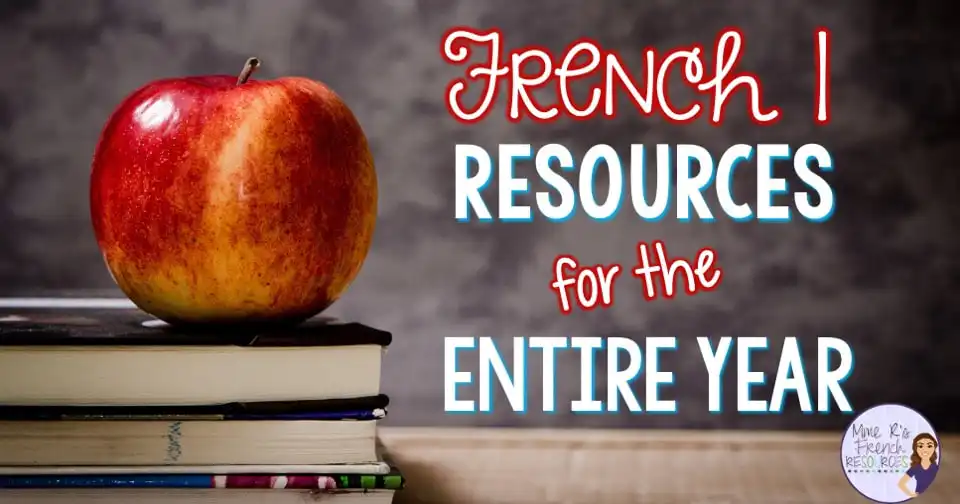 A Full Year of French 1 Resources to Simplify Teaching - Mme R's French ...