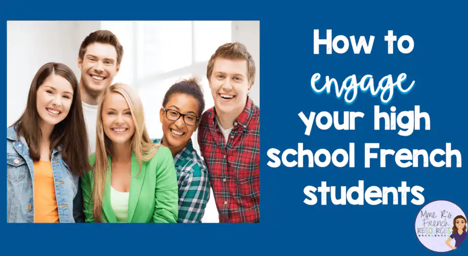 5 easy activities for student engagement - Mme R's French Resources
