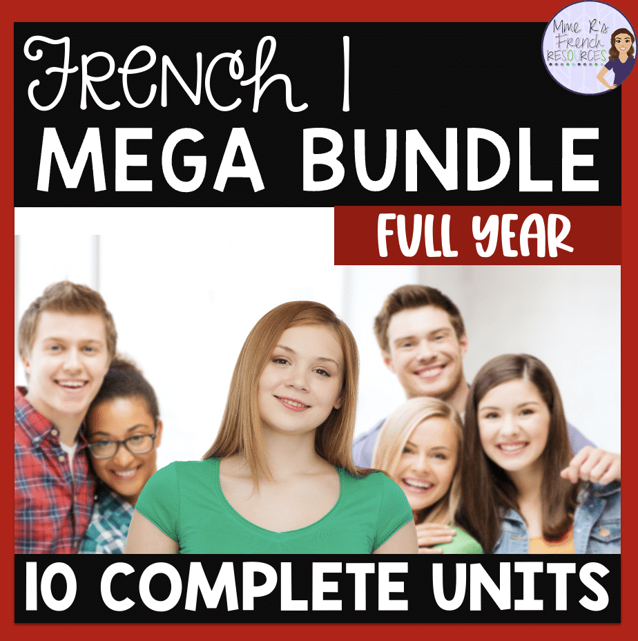 Fun and Engaging French Vocabulary Units - Mme R's French Resources