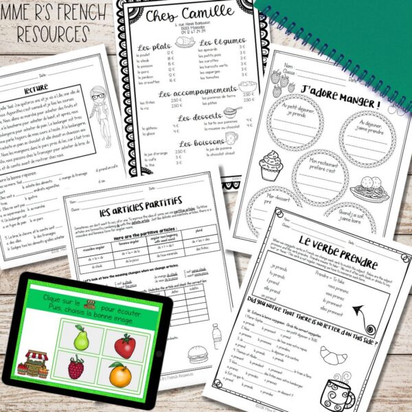 Fun and Engaging French Vocabulary Units - Mme R's French Resources