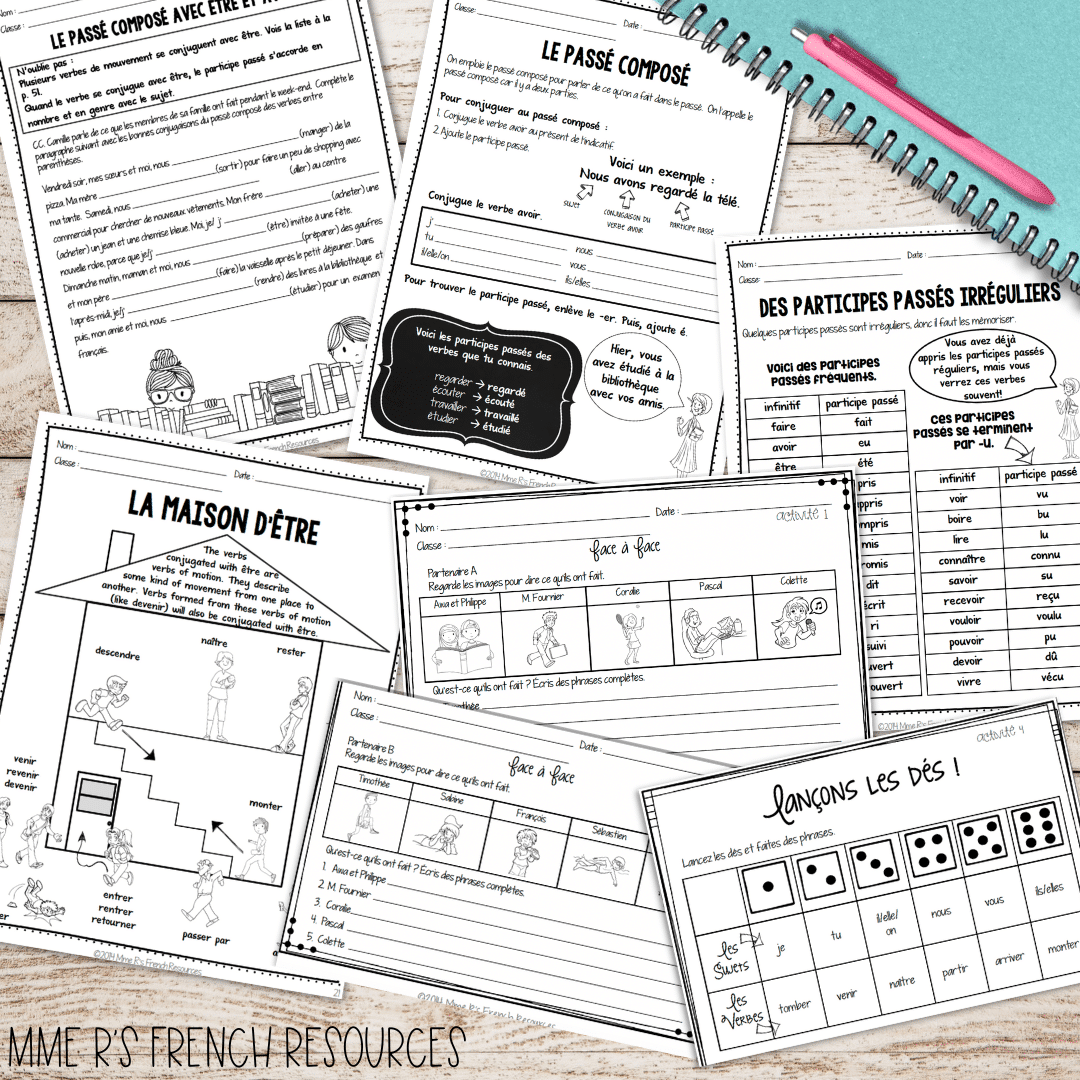 Fun and Engaging French Vocabulary Units - Mme R's French Resources