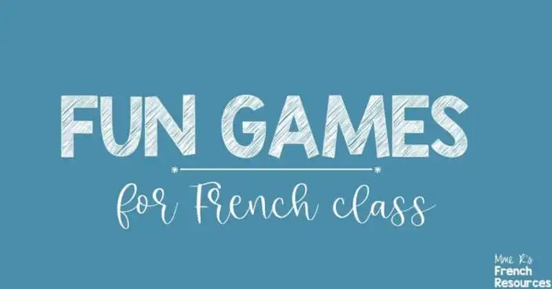 French games for Core and Immersion - Mme R's French Resources
