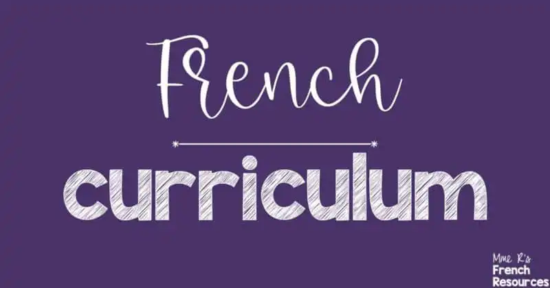 Engaging French curriculum - Mme R's French Resources
