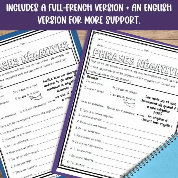 French irregular verbs worksheets - Mme R's French Resources